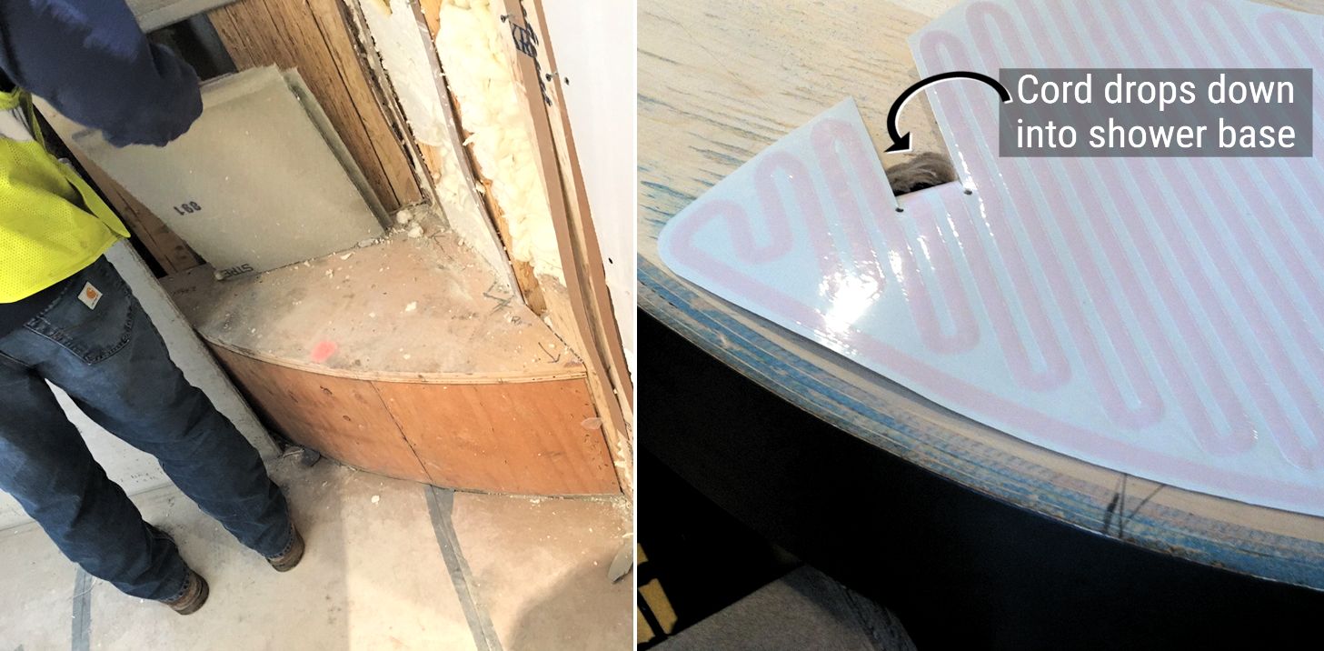 Heated Shower Benches - FeelsWarm